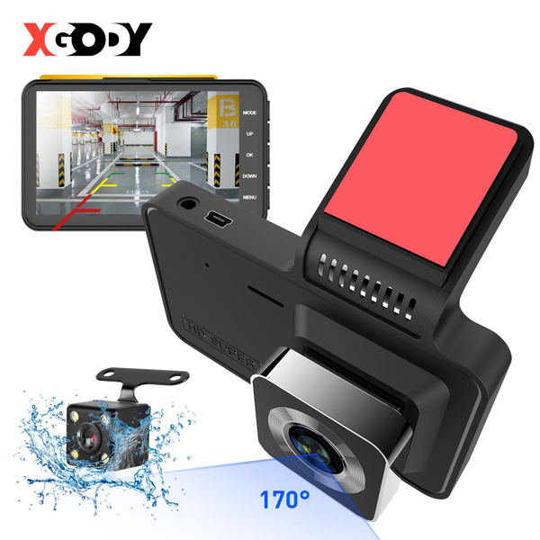 4 Inch Dash Cam HD 1080P Car DVR Camera 170° Wide Angle Night Vision ...