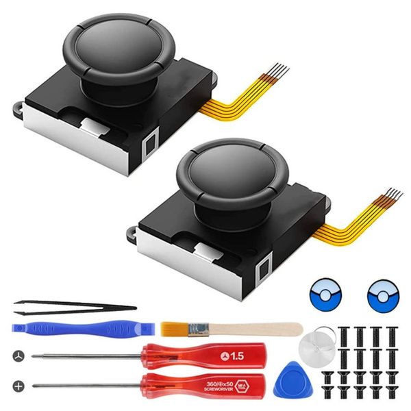 Replacement switch joystick, drift-free, hall thumbstick for switch ...
