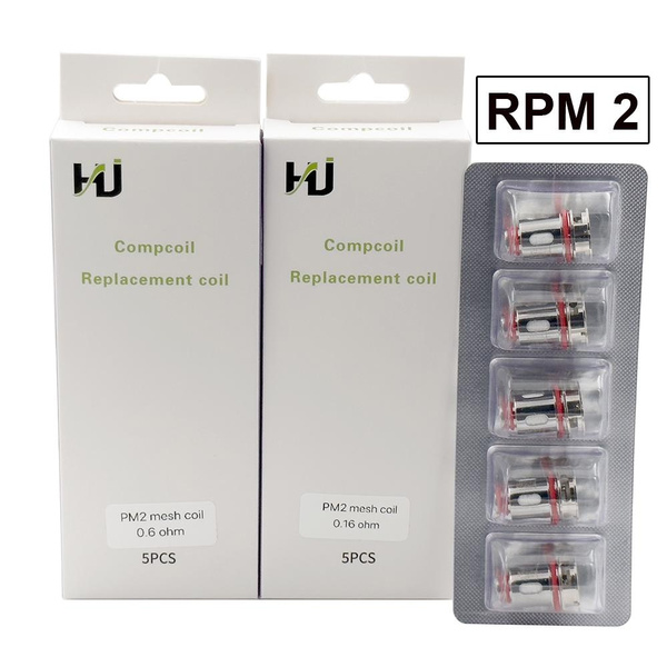 RPM2 Coil Mesh 0.16ohm DC 0.6 Coils Head for SMOK SCAR-P5 IPX 80 RPM2 G ...