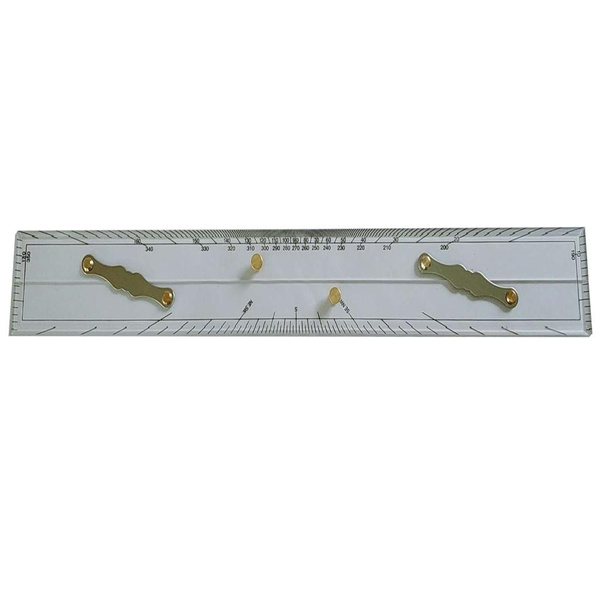 Marine Navigation GPSPlotter Parallel Ruler 60cm TiedUp Sea Chart ...