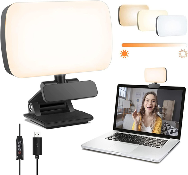 Video Conference Lighting Webcam Lighting for Remote Working Zoom ...