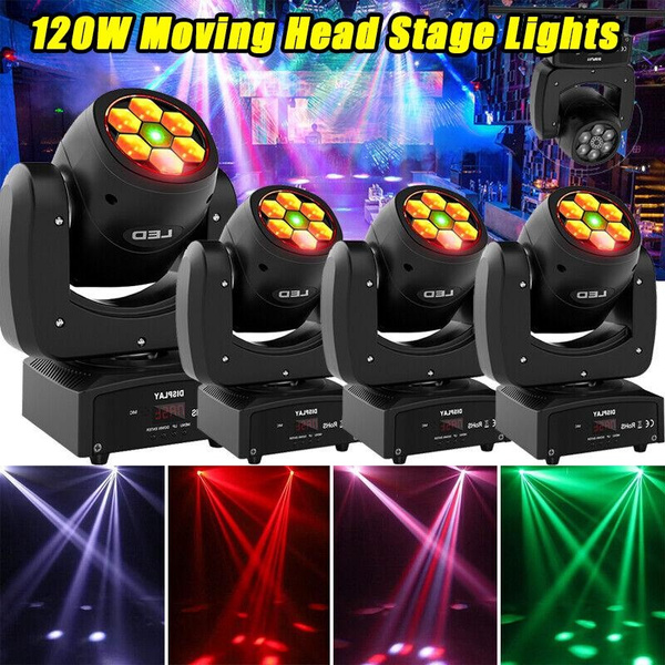 RGBW Laser LED Moving Head Stage Lights 120W Bee Eye Beam DMX KTV ...