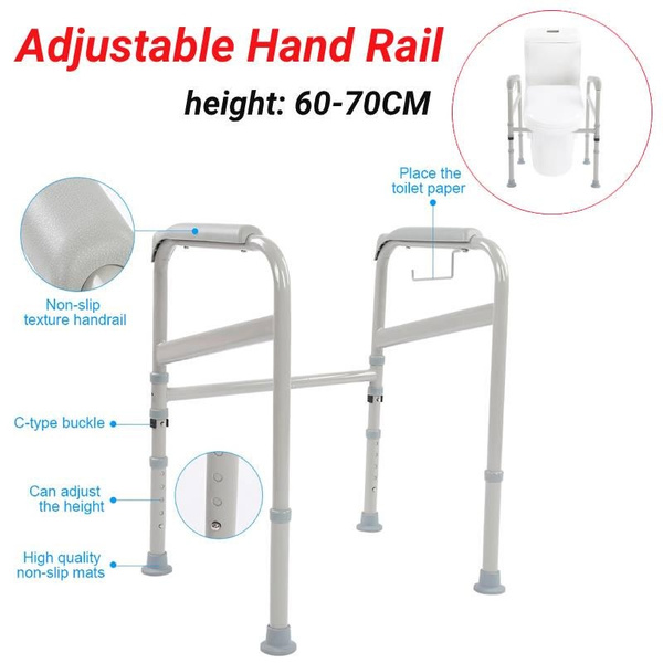 Safety Hand Rail Disabled Grab Aid Disability Support Toilet Bar Bath ...