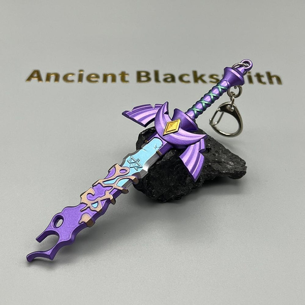 13 cm decaying master sword Link kingdom of tears around the metal ...
