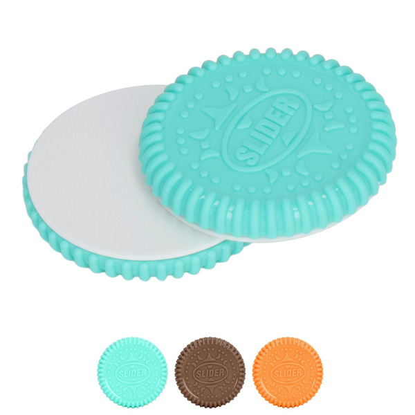 Magnetic Slider Toy, Finger Slider Toy, Biscuits Shaped Fingertip ...