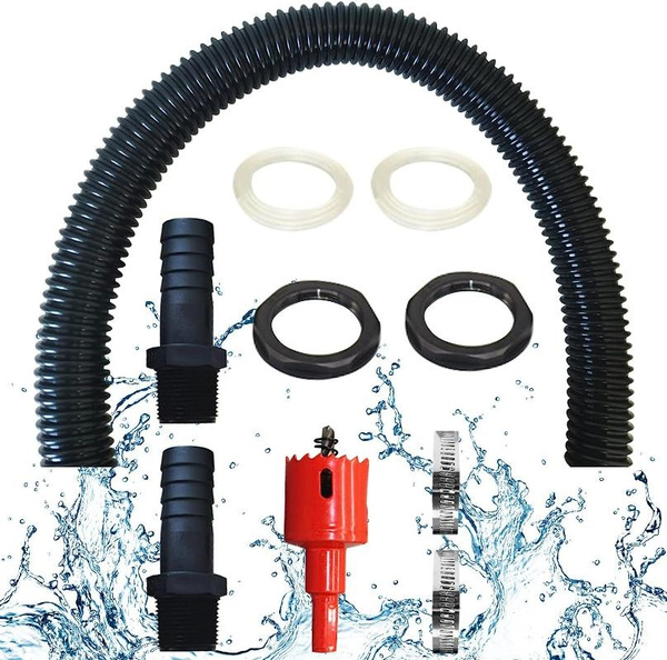 Rainwater Tank Connector Kit with Flexible Hose and Connectors ...