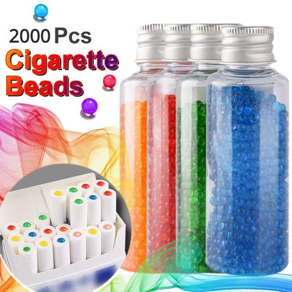2000pcs New DIY Cigarettes Pops Burst Beads Fruit Flavour Menthol Mint ...