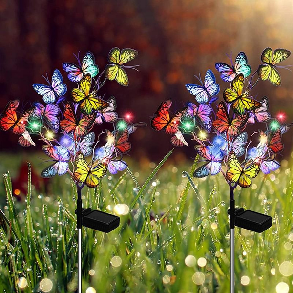 Solar Garden Lights,Outdoor Waterproof Garden Decor Light, Solar ...