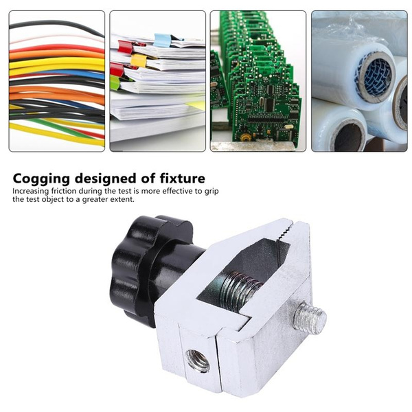 SJJ-01 Stainless Steel Jaw Clamp Thrust Tension Meter Clamp Micrometer ...