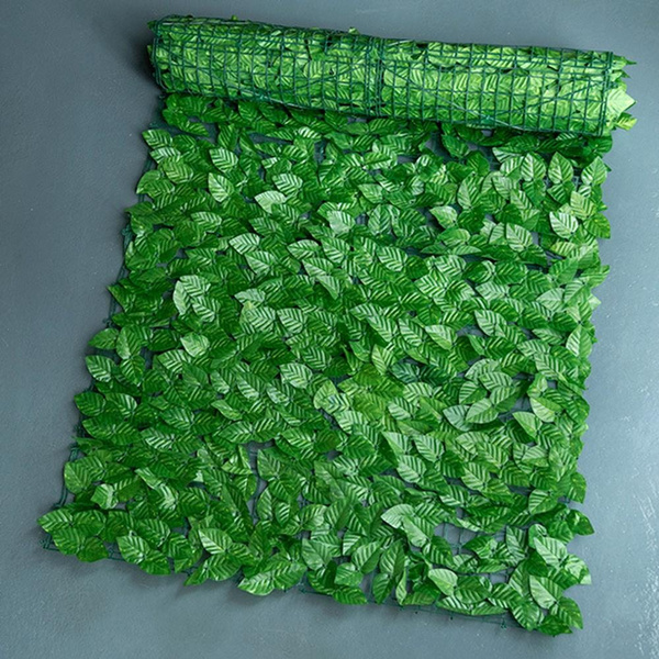 1Meter/3Meter Artificial Leaf Fence Screen Simulated Ivy Plants Vine ...