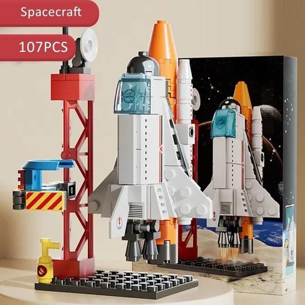 Aerospace Space Rocket Launch Center Base Puzzle Model Mini Building ...