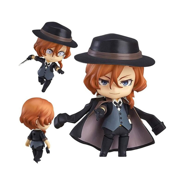 Anime Figures Dazai Osamu Nakahara Chuuya Ryunosuke Q Version Action ...