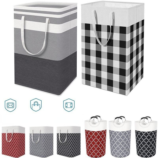 75/82L Laundry Baskets, Laundry Hamper with Long Handles, Collapsible ...