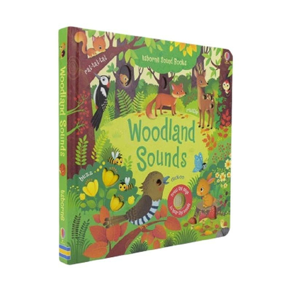 Usborne Sound Books Woodland Sounds English Educational 3D Flap Picture ...
