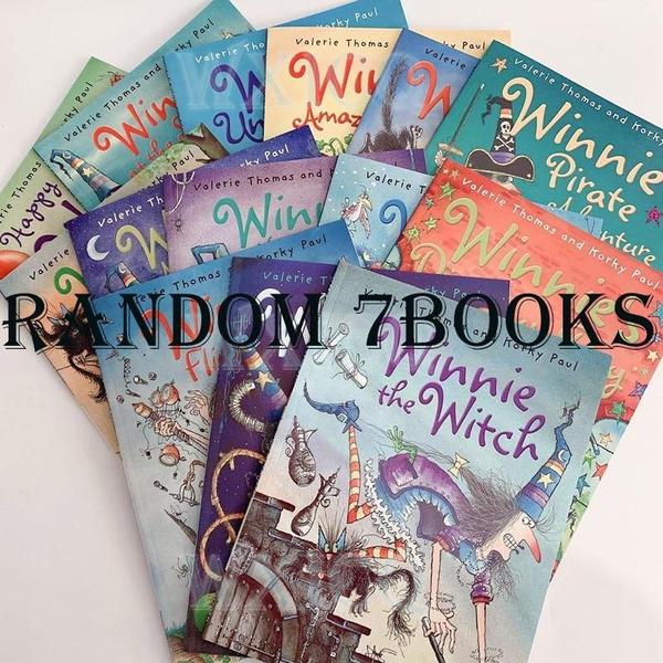 14 Book/Set English Picture Book Winnie The Witch Story Child Early ...