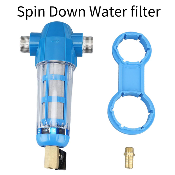 Male Thread G3/4 Doser Spin Down Water Filter G1/4 Sedimentation Filter ...