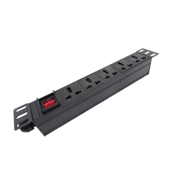 PDU Universal Outlets Break Switch Network Cabinet Rack Power Strip ...