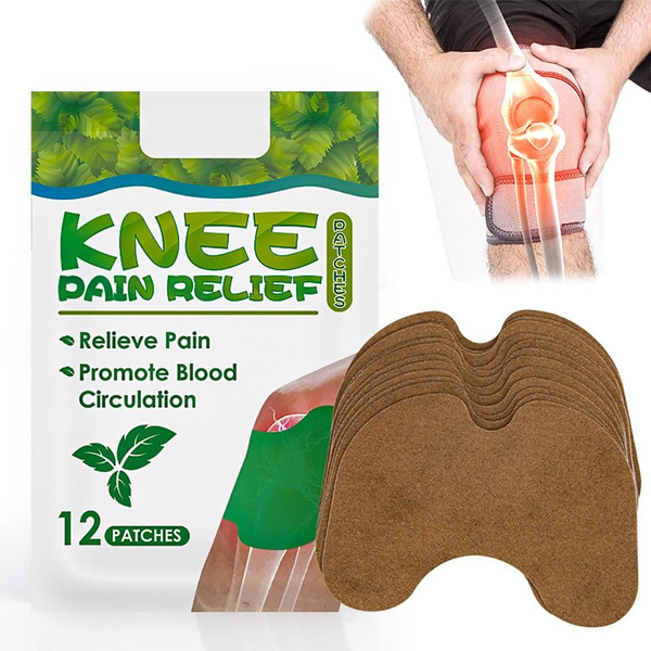 Chinese Traditional Herbal Hot Wormwood Knee Pain Relief Patches,12Pcs ...