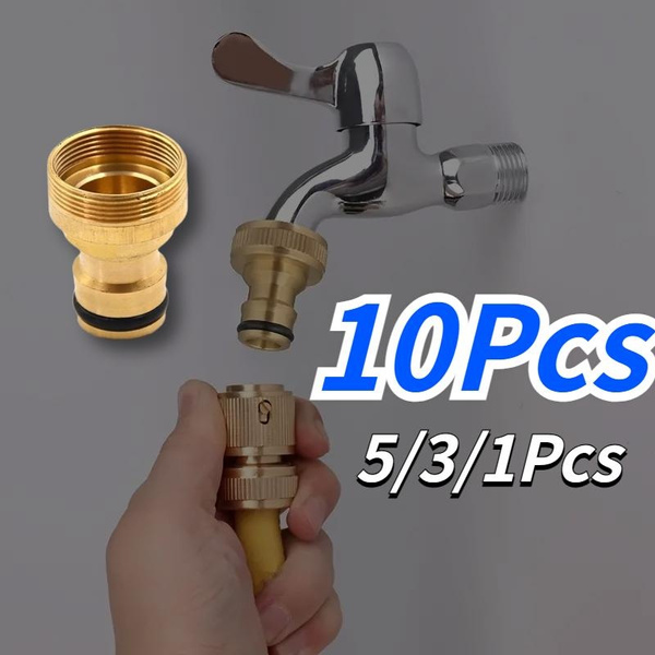 10PCS 5/3/1PCS All-copper Basin Connector Household Pacifier Conversion ...