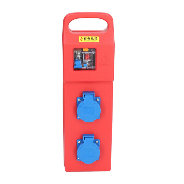 Power Distribution Center Box, IP54 Leakage Circuit Breaker 3 Pin 2 ...