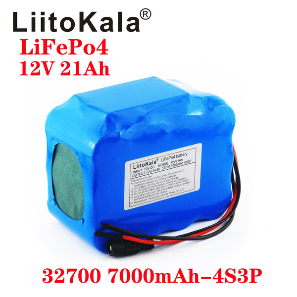 32700 Lifepo4 Battery Pack 4s3p 12.8v 21ah With 4s 20a Maximum 60a ...