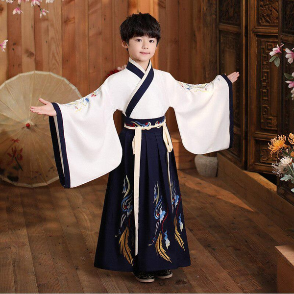 Children Performance Stage Clothing Set Boy Dance Costumes Chinese ...