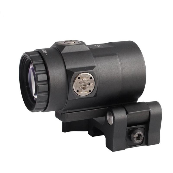 Tactical riflescope 3X Magnifier scope with Switch to Side STS QD Mount ...