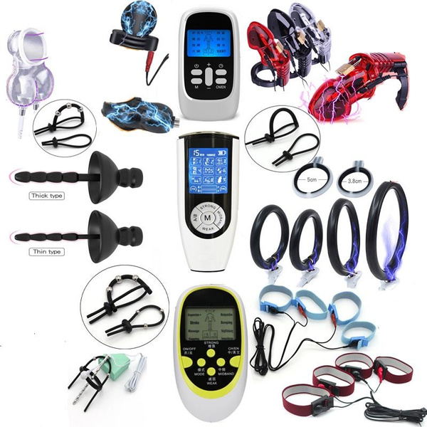 Electric Shock Peni Ring，Strongest BDSM Power Box,Electro Stimulate ...