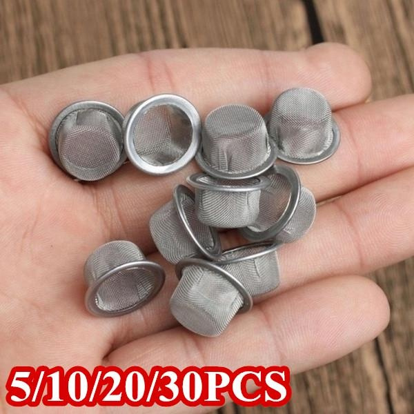 5/10/20/30Pcs Tobacco Smoking Pipe Metal Filter Screen Steel Mesh ...