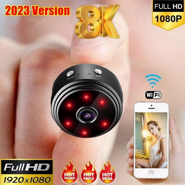 2023 NEW !!! Mini WiFi Spy Camera 1080P Full HD Wireless Hidden Camera ...