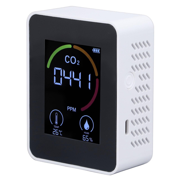 Quality Detector, 3 in 1 Indoor Carbon Dioxide Temperature Humidity ...