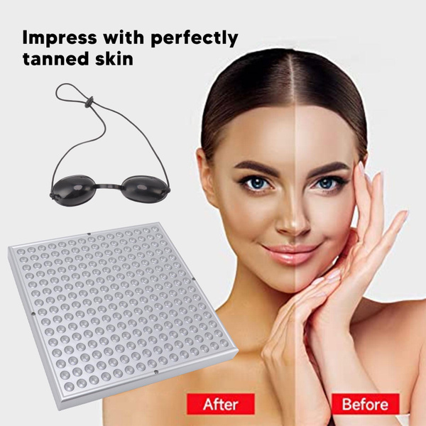 Tanner Lamp, Full-Blue 460nm Face and Body Tanning Therapy Device with ...