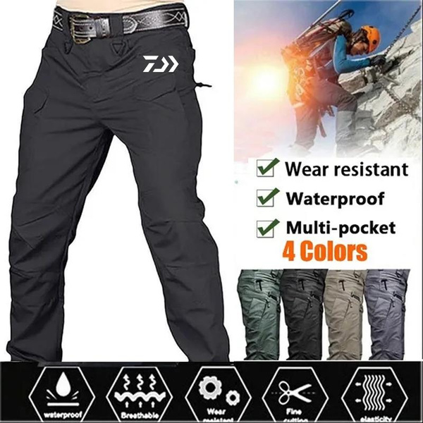 High Quality New IX7 Men's Waterproof Tactical Pants Army Sports Hiking ...
