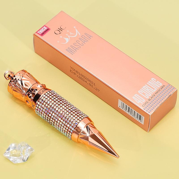 4D Silk Fiber Mascara Black Eyelash Volume Extender Curling Lengthening ...