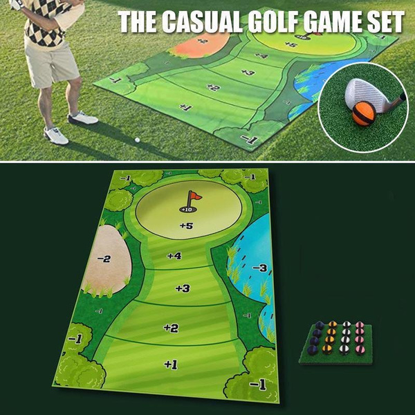 The Casual Golf Game with 180*120cm Sticky Playing Surface Game Mat ...