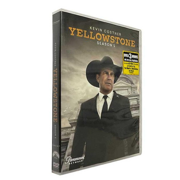 Yellowstone Season 5 Part 1 DVD 4-Disc Movie Set New | Wish
