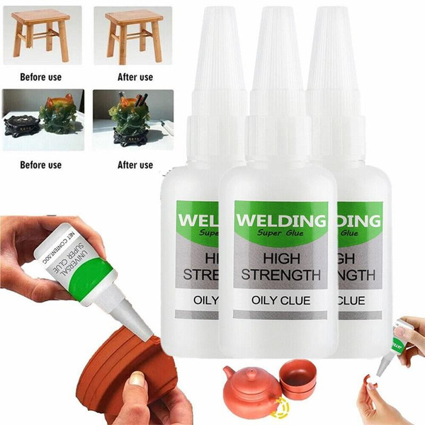 Universal Super Glue Welding High-Strength Oily Glue Mighty Instant ...