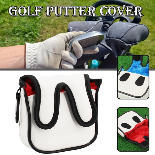 Two Ball Club Golf Mallet Putter Cover Headcover Club Protector | Wish