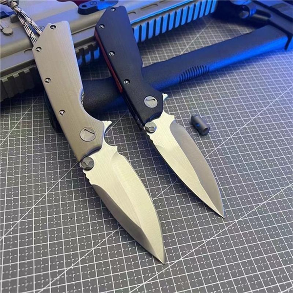 Micro/tech Killswitch DOC-G10 Ball Bearing POCKET Knife D2 Work Sharp ...