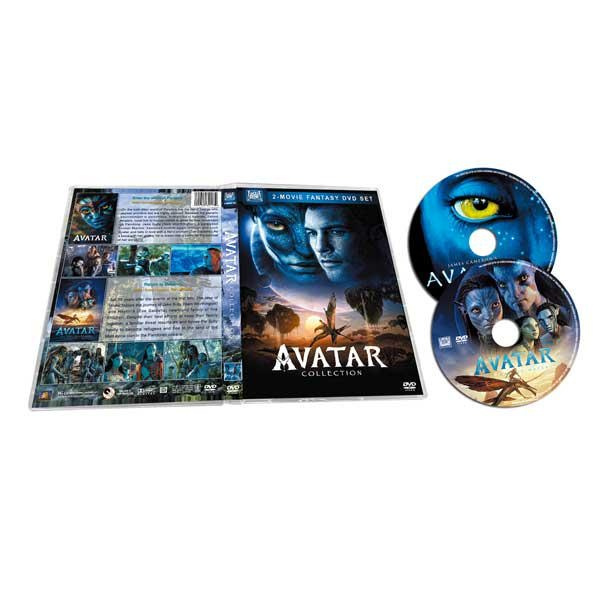 Avatar Collection 2-Movie (Avatar and The Way of Water) Fantasy DVD Set ...
