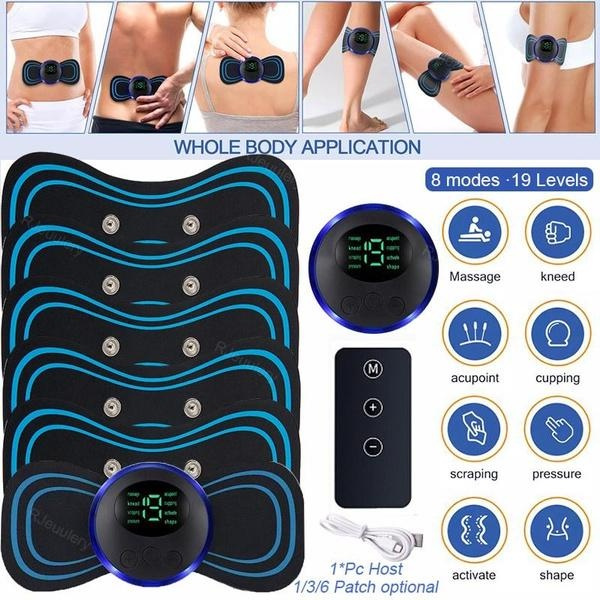 EMS Microcurrent Mini Massage Device, Bioelectric Acupoints Massager ...