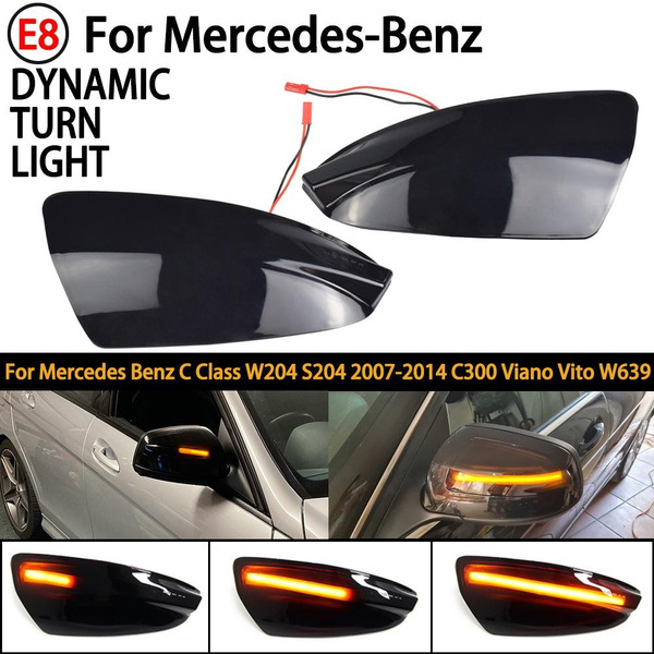 2pcs LED Dynamic Turn Signal Light Side Mirror Indicator Blinker for ...
