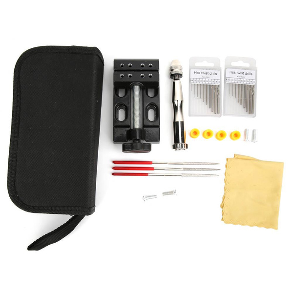 Hand Bench Vice Set Portable Work Bench Vise Hand Drill Bench Clamp ...