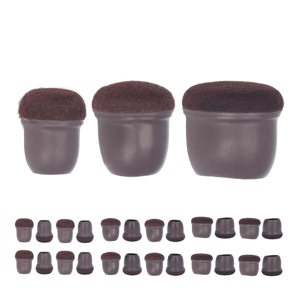 8 Pcs Chair Leg Protectors, TPE Chair Feet Covers Table Bed Foot Soft ...