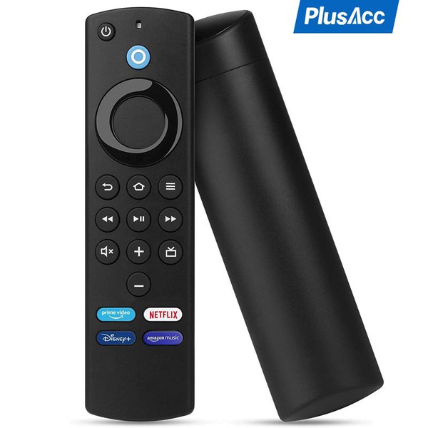 PlusAcc Fire Stick Remote Replacement - Voice Remote Control Compatible with Amazon Fire TV ...