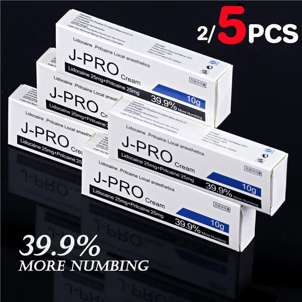 2PCS/5PCS J-pro Anesthetic Gel Tattoo Numbing Cream 39.9% | Wish