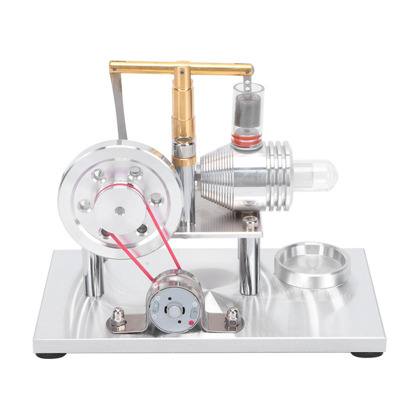 Stirling Engine, Aluminum Sheet + Glass Stirling Engine, Stirling ...