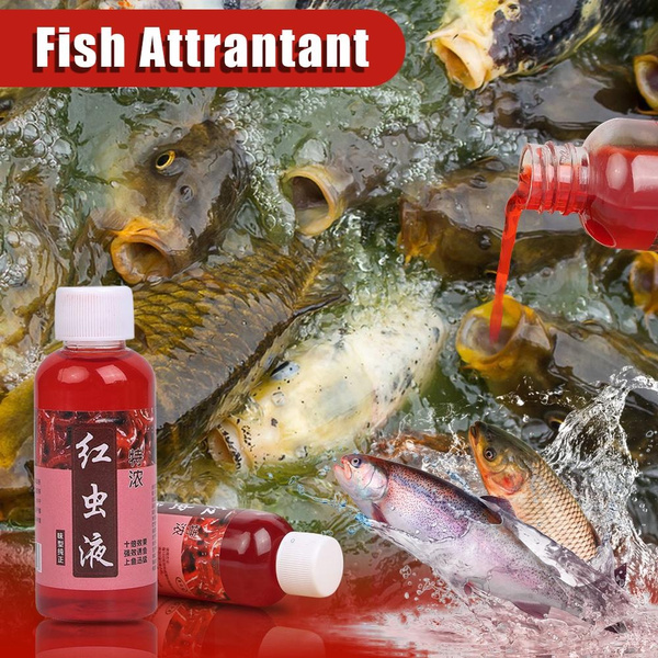 100/60/10ml Blood Worm Scent Fish Bait Additive Strong High ...