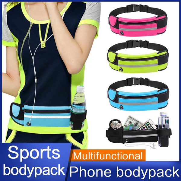 NEW Running Belt Waist Pouch for Women & Men Running Phone Holder ...