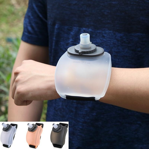 Sports Wrist Water Bottle Adjustable Wrist Water Bottle Wearable ...